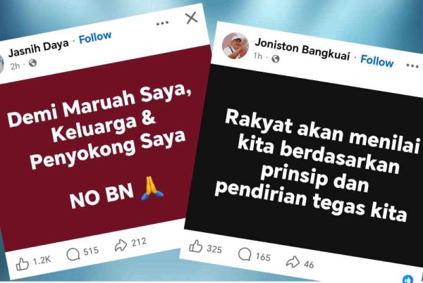 ADUN GRS tak puas hati, persoal wakil BN dilantik dalam Kabinet Sabah